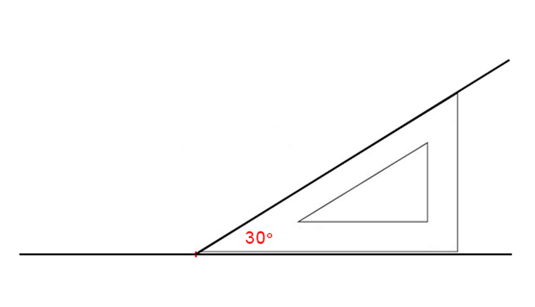 Konstrukcija kutova pomoću dva trokuta