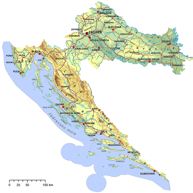 Snalaženje na geografskoj karti i reljef