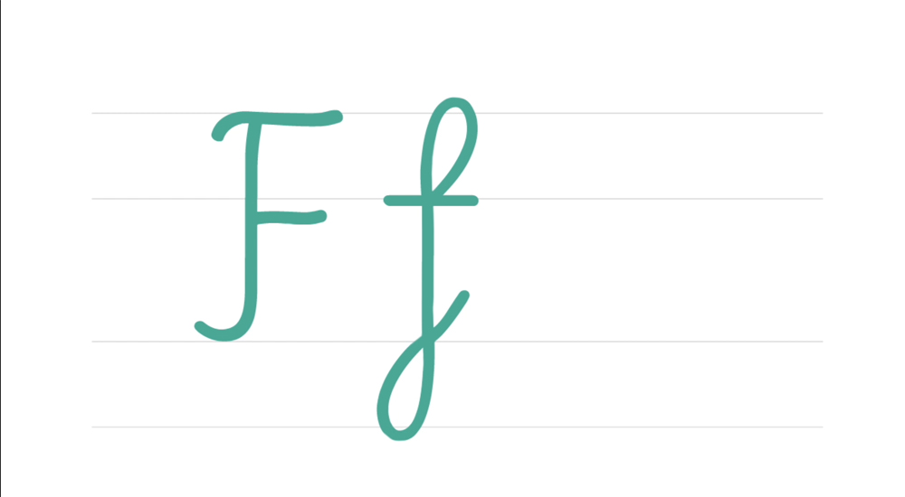 F, f (rukopisno slovo)