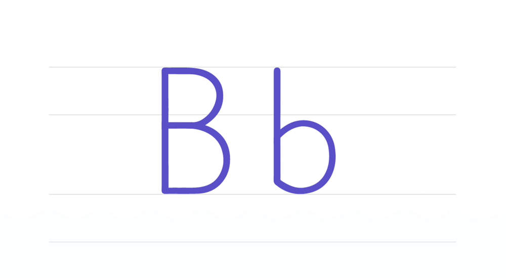 B, b (rukopisno slovo)