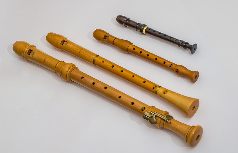 Blok-flauta – flauta – saksofon