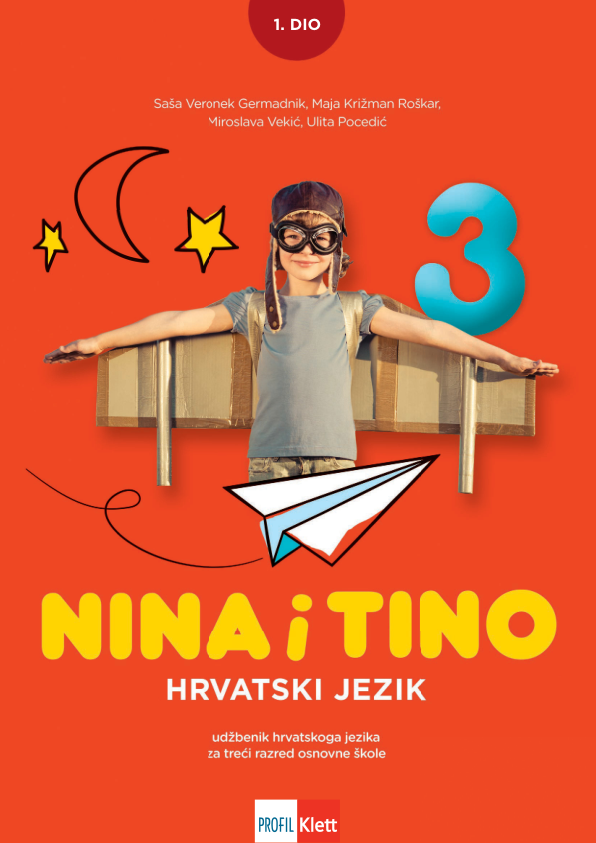 Nina i Tino 3 - hrvatski jezik 1. dio - IZZI udžbenik