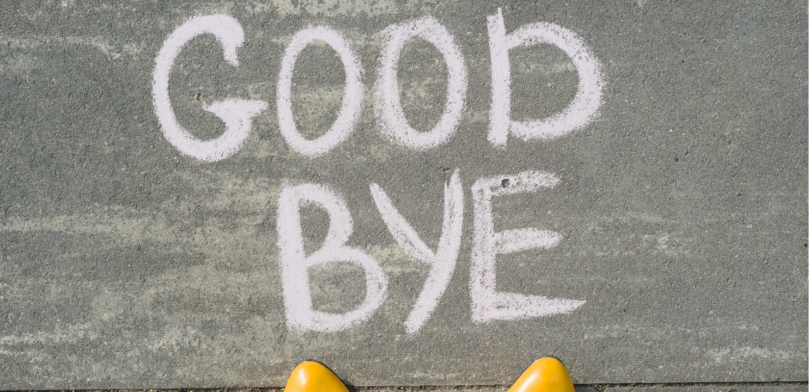 Lesson 3: So long, farewell...